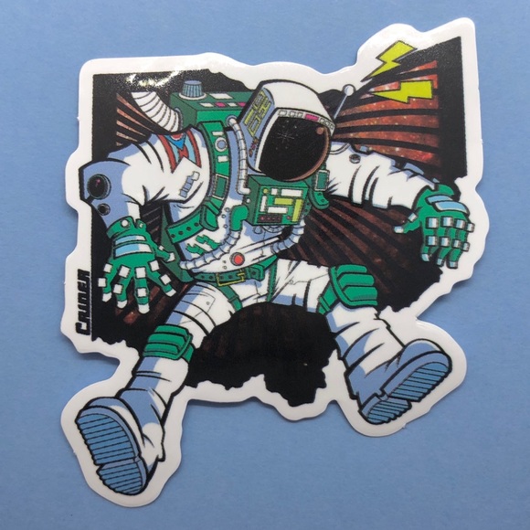 Accessories | 110 Astronaut Space Glossy Sticker Vsco | Poshmark